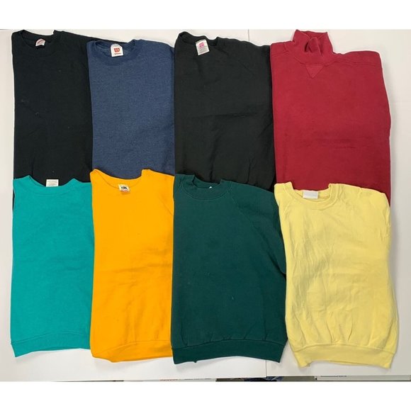 Multiples | Sweaters | Vintage Wholesale Sweatshirts Bundle Lot Of 8 ...